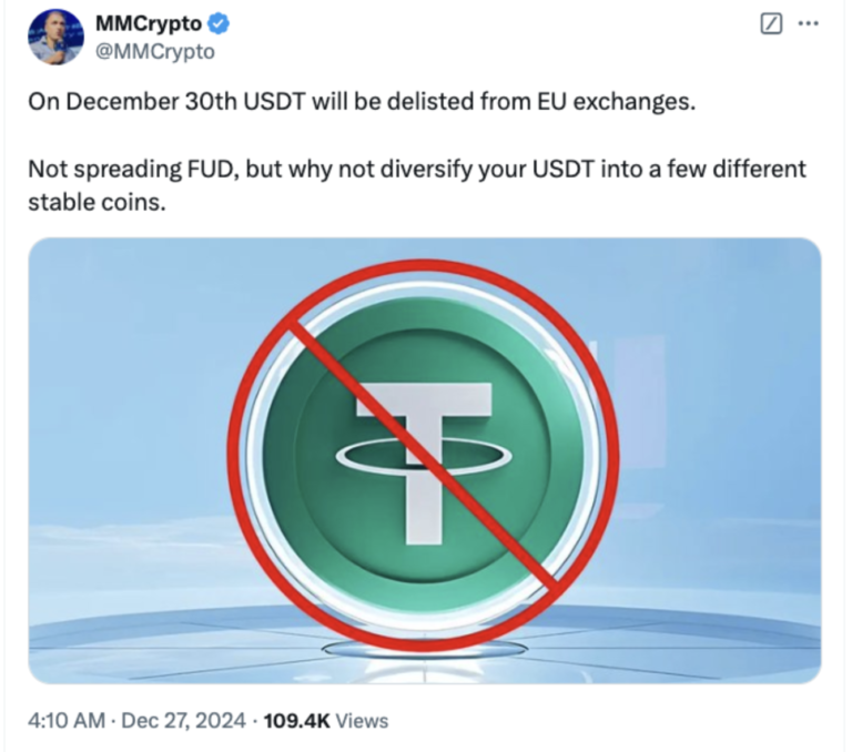 آیا تتر با مقررات جدید MiCA سازگار است؟ ابهامات قانونی USDT